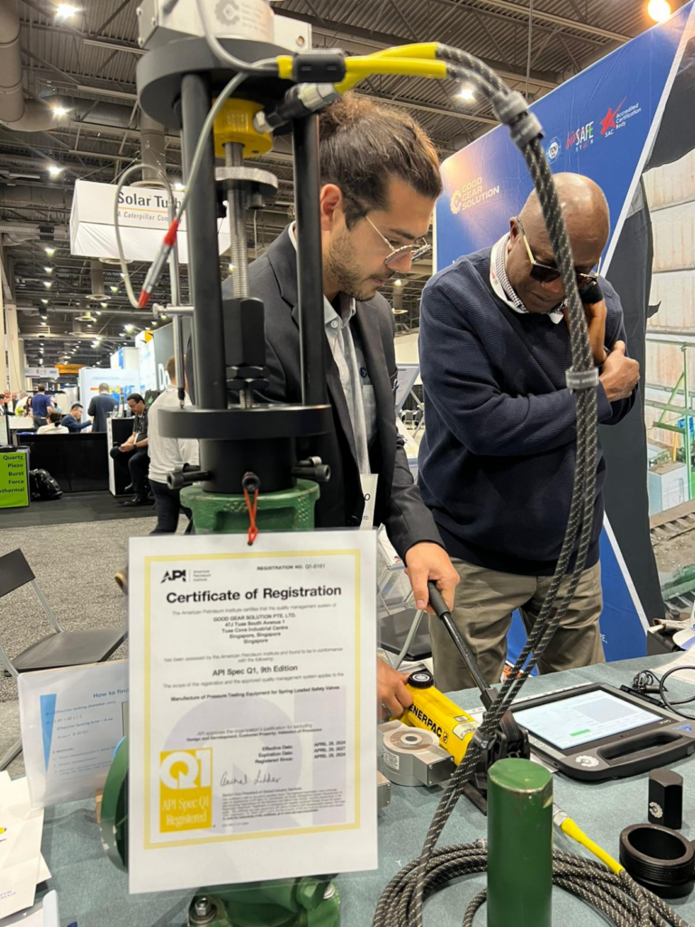 Online Safety Valve Testing Equipment - GoodGear Solution