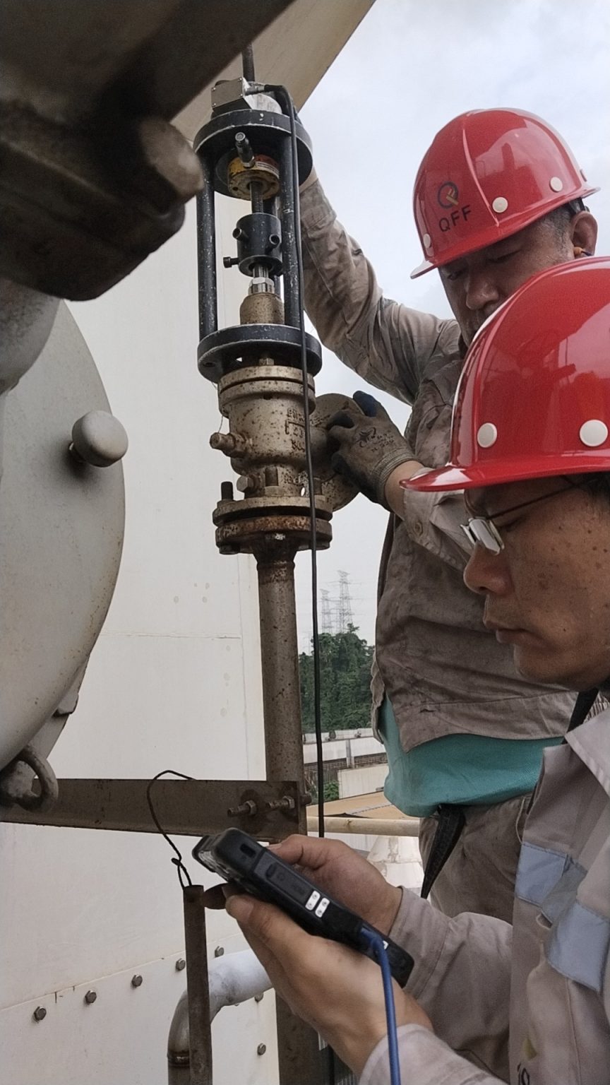 Online Safety valves Testing Services for a metallurgical Plant ...