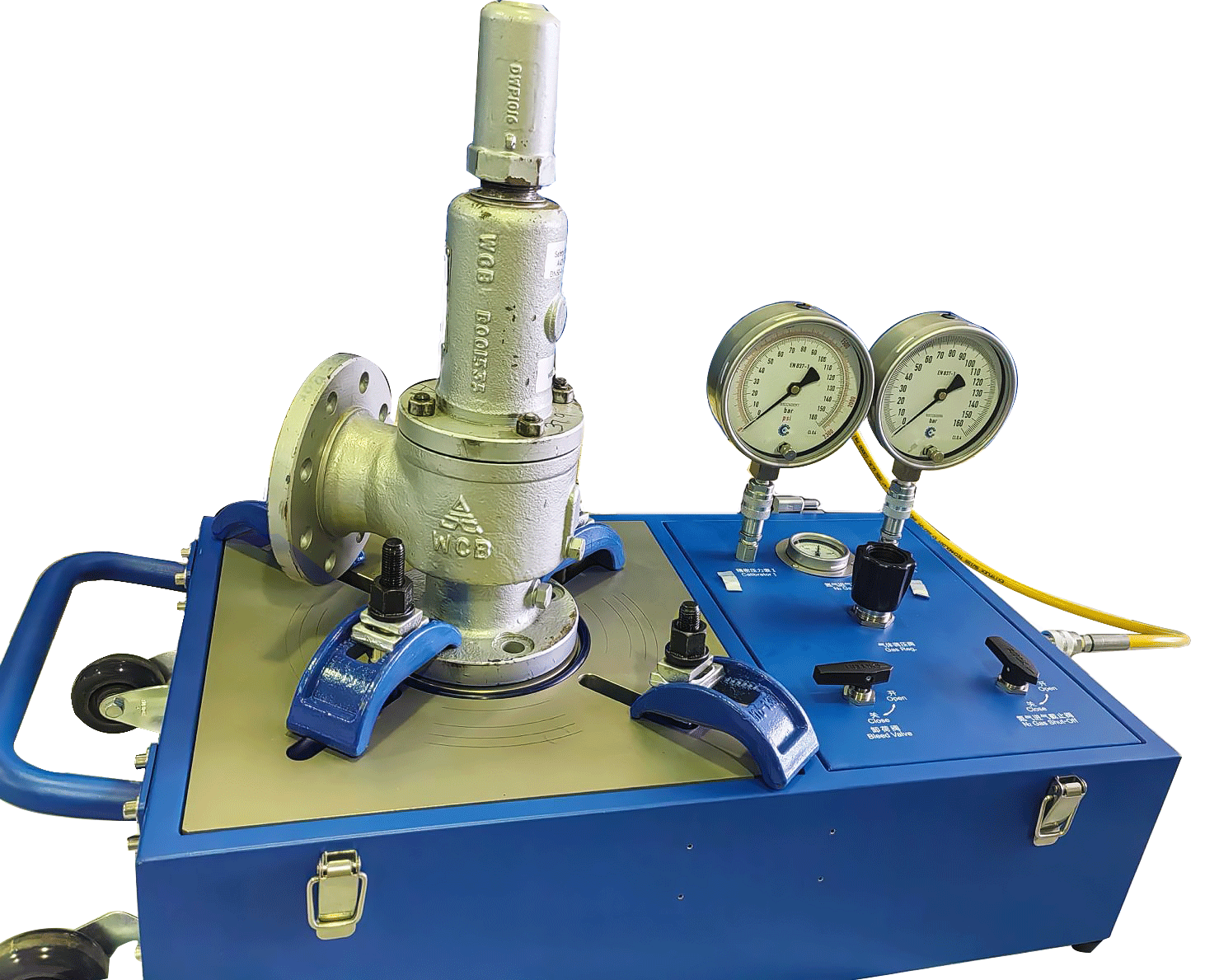 Portable SRV Test Bench for LP & MP Valves | GG PTP-1